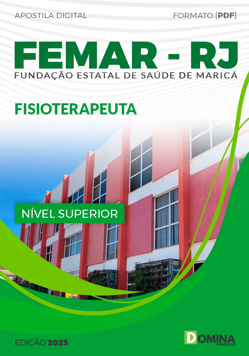 Apostila Concurso FEMAR RJ 2023 Fisioterapeuta ...